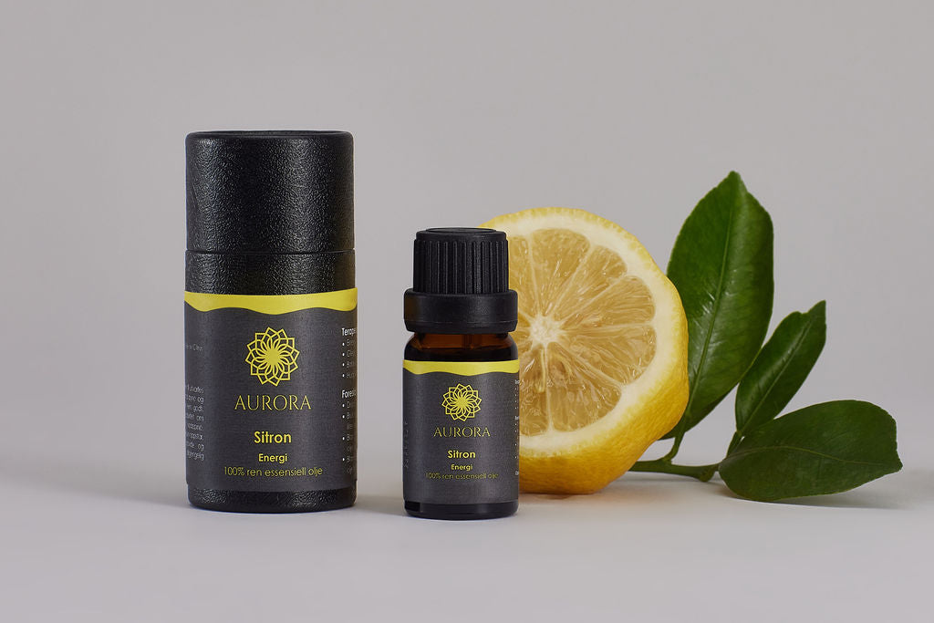 Sitron Naturlig Eterisk Olje – Senses