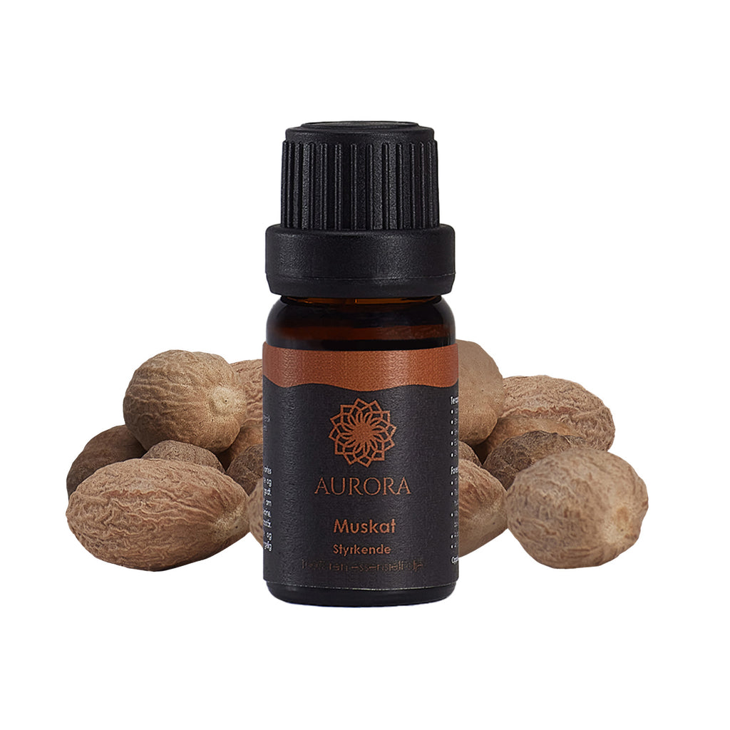 Muskatnøtt/Nutmeg naturlig eterisk olje – Senses